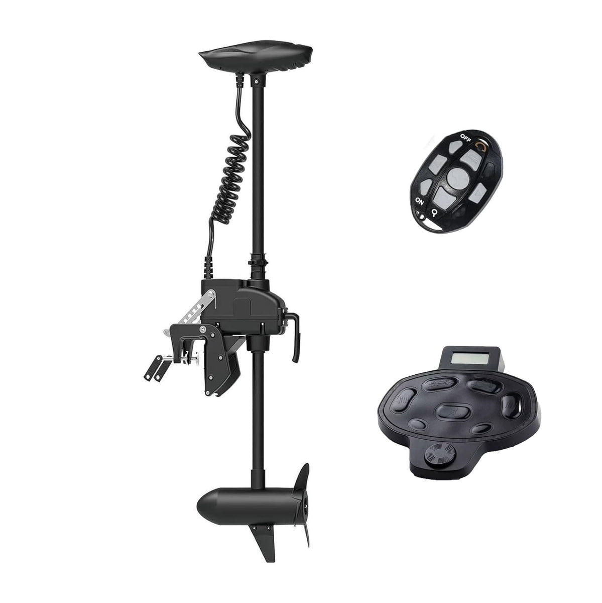 AQUOS Heavy-Duty for Two 11.5ft Inflatable Pontoon Boat with Stainless ...